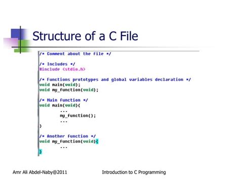 Introduction To C Programming Pptx