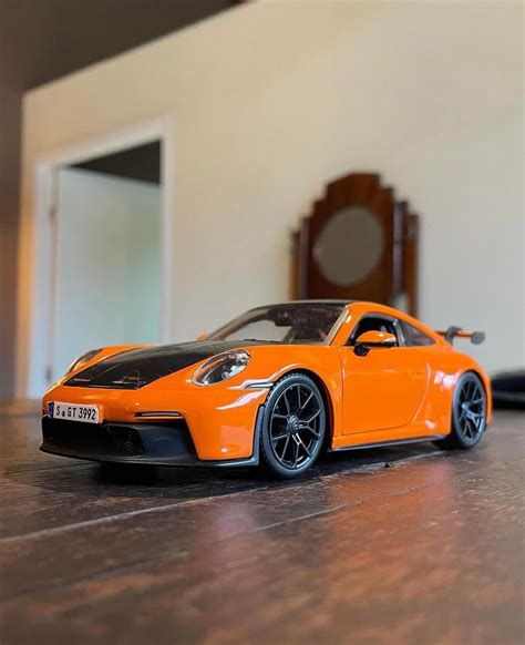 Richard Rodrigues Rr Miniaturas 🚗 Miniatura Porshe Laranja