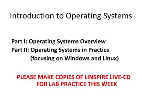 Ppt Introduction To Operating Systems Powerpoint Presentation Free