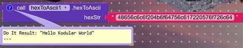 Free Convert Hexadecimal To Ascii Extensions Kodular Community