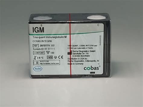 Roche Cobas Igm Igm 100 Test Integra Aldeal Lab Tech Limited