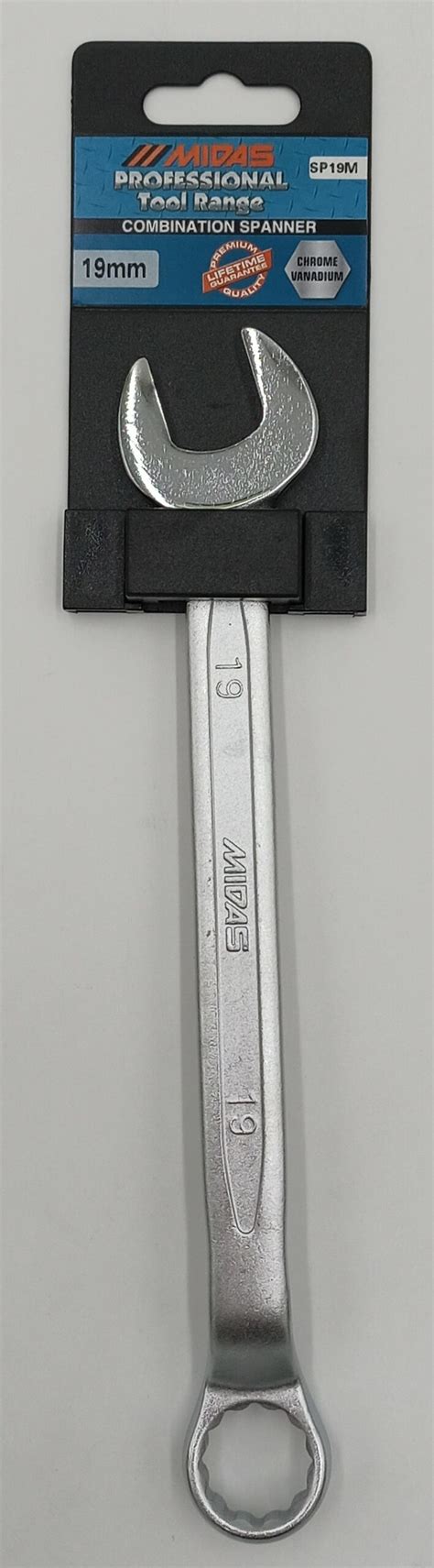 Midas Combination Spanner 19mm Midas Vincent