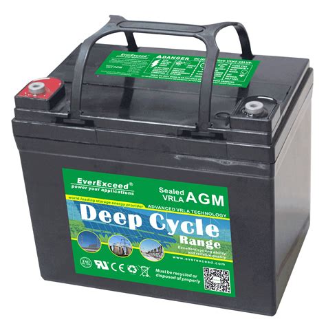 12v 35ah Vrla Agm Battery Batteries Direct