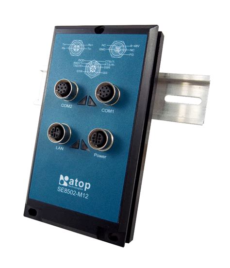 2 Port IP68 Serial Server Model Name Number SE8502 M12 9 48 Vdc At 30000 In Bengaluru