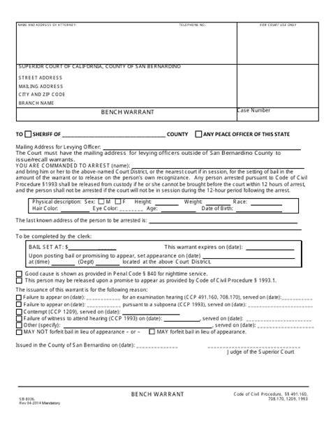 Form Sb 8336 Fill Out Sign Online And Download Printable Pdf County Of San Bernardino