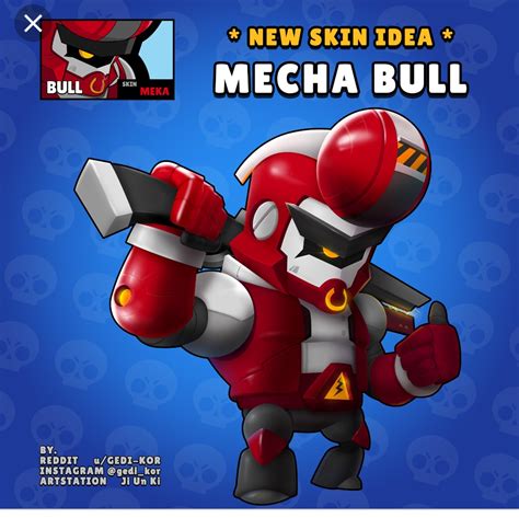 New Bull Skin R Brawlstars