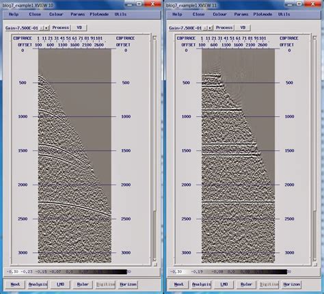 seismic reflections marine processing part 7 picking velocities