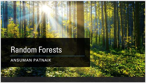 Understanding Random Forests Introduction By Ansuman Patnaik Medium