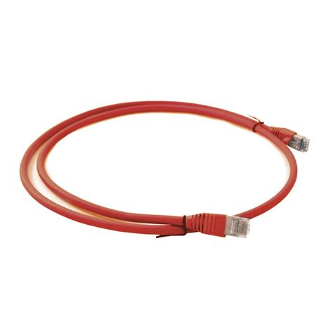 Patch Cord Cat 6A LSZH De 2 M Rojo Kroton