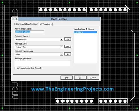 Arduino Uno Pcb Design For Proteus Ares The Engineering Projects