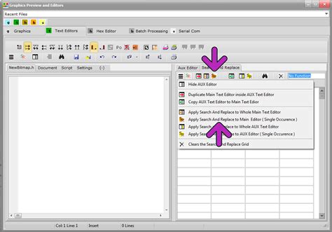 Search And Replace Bitmap2lcd Software Tool Blog About Glcd Displays And Programming