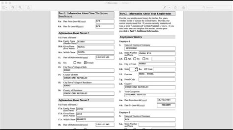 Form I A Fillable Printable Forms Free Online