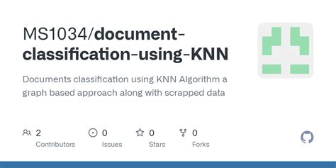 github ms1034 document classification using knn documents