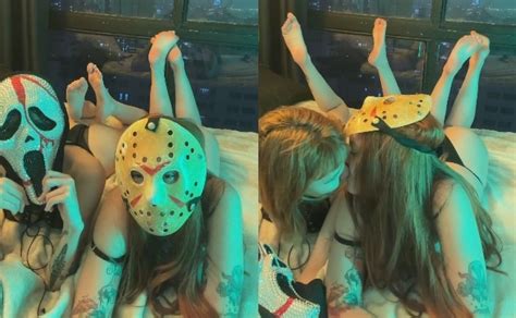 Psylunar Vídeo Amador Beijando Amiga Lésbica Safadinha E Mascarada Cnn Amador