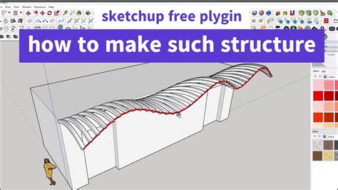 Sketchup Plugin Tutorial Extrusion Tool Make Profile With Rail In