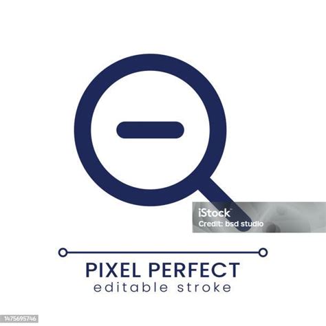 축소 전환 픽셀 완벽한 선형 Ui 아이콘 감소에 대한 스톡 벡터 아트 및 기타 이미지 감소 그래픽 사용자 인터페이스 단순함 Istock