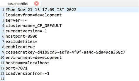 Central Config Server In Coldfusion