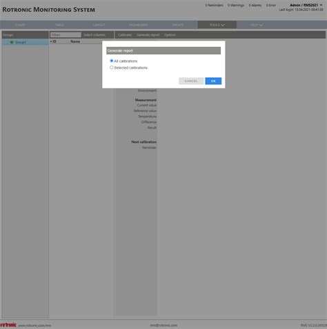 software overview rms monitoring software working with the rms