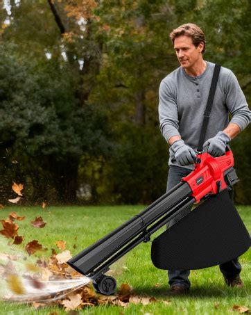 3 In 1 Leaf Vacuum Cordless With Bag Compatible For