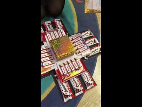Коробка раскладушка со сладостями 🍫 - YouTube