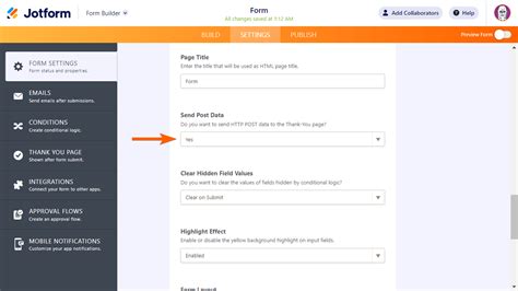 How To Send Submission Data Via A Post Request
