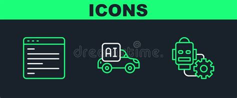 Set Line Robot Setting Computer Api Interface And Autonomous Smart Car