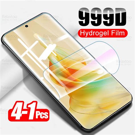 Pcs D Curved Hydrogel Film For Oppo Reno T Screen Protector