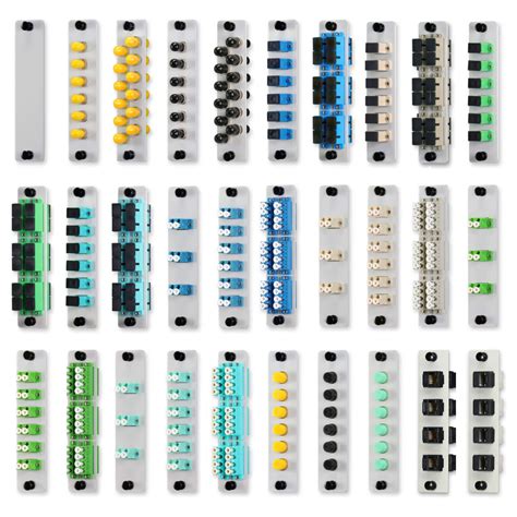 Fiber Patch Panel Adapter Plates Rlh Industries Inc