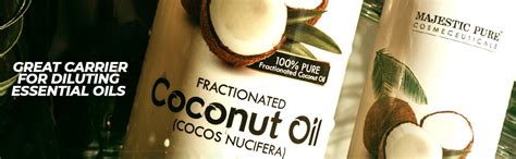 Majestic Pure Fractionated Coconut Oil Relaxing Massage Oil For Massage Therapy Liquid