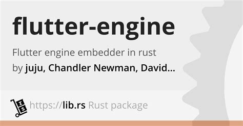 Flutterengine — Rust Gui 库 Librs
