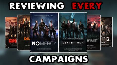 Reviewing Every Campaigns In Left 4 Dead Youtube
