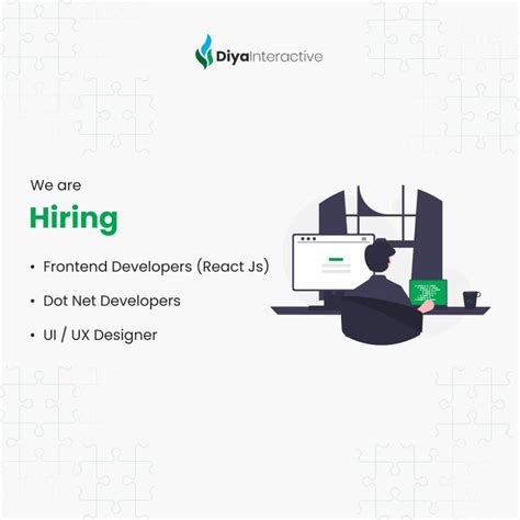 Diya Interactive On Linkedin Hiring Teamawesome Jobopportunity