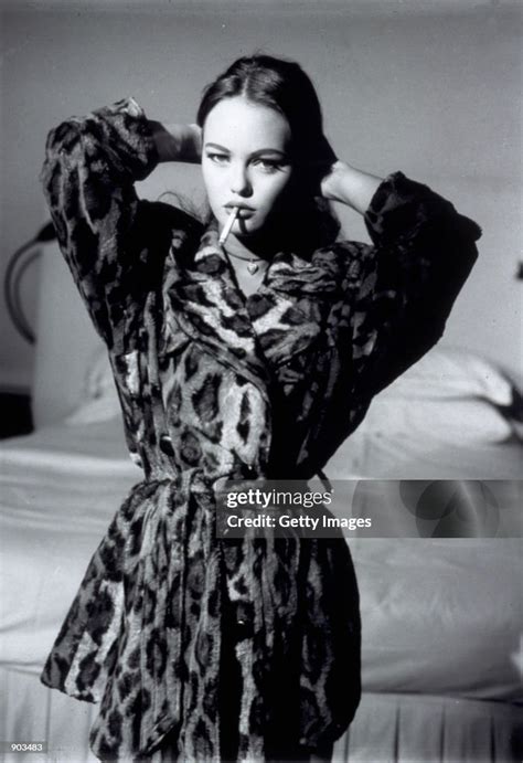 French Actress Singer And Model Vanessa Paradis Poses For A Portrait