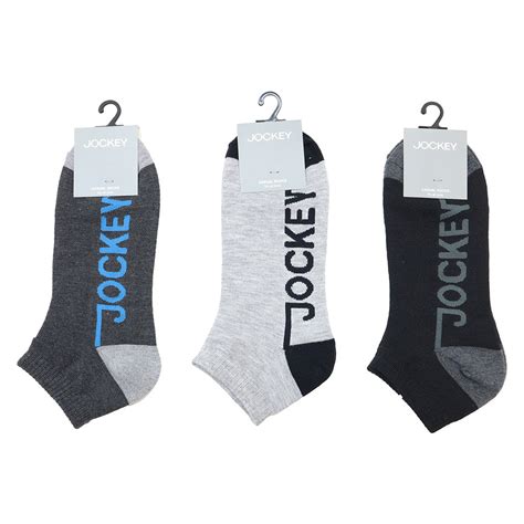 Jockey 3 Pair Cotton Ankle Casual Socks Jms988657 Redina Malaysia