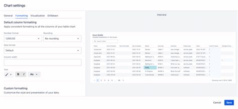Work With Data Help Us Improve The Table Chart Ex Atlassian Community