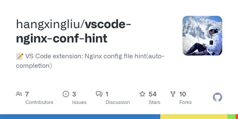 Github Hangxingliuvscode Nginx Conf Hint Pencil Vs Code Extension Nginx Config File Hint