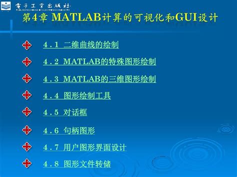 第 章 MATLAB计算的可视化和GUI设计 word文档在线阅读与下载 无忧文档