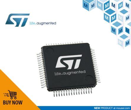 Mouser Electronics Now Stocking STMicroelectronics STM L Ultra Low Power MCUs With Enhanced