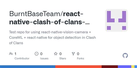 Github Burntbaseteam React Native Clash Of Clans Yolov Test Repo For Using React Native