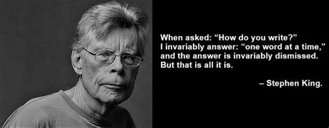 Stephen King On Writing Quote Stephen King Writing Words