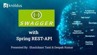 Swagger With REST APIs Pptx Pdf
