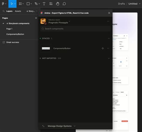 How To Sync Your Storybook Design System Into Figma Anima