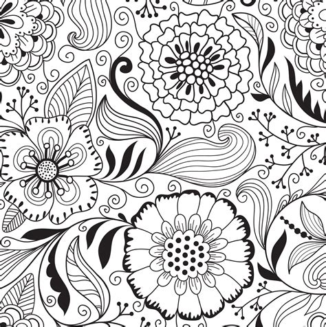 Free Pattern Coloring Pages