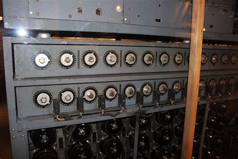 The National Cash Register N 530 Bombe Enigma Decrypting Machine