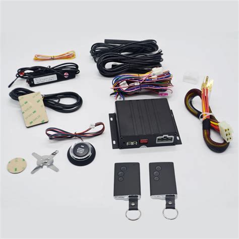 Car Electronics Security System Keyless Entry Car Engine Start Stop With Push Button Remote
