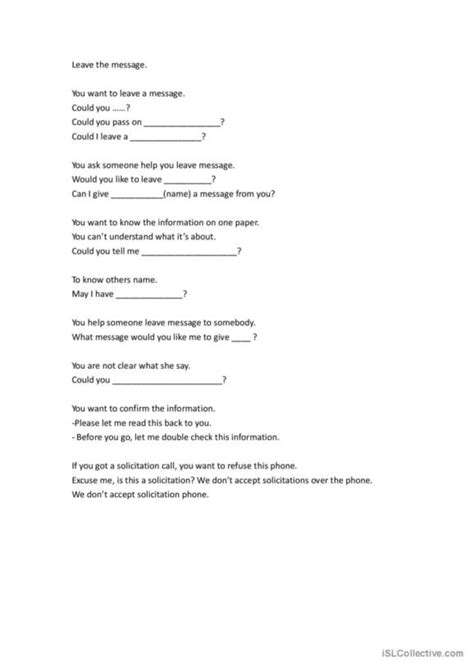 80 Messages English Esl Worksheets Pdf And Doc