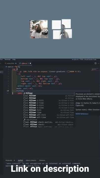 Image Square Effect Html5 Css Html Htmlcss Website Programmer Javascript Youtube