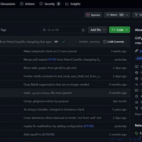 漏洞预警 Gitpython代码执行漏洞 Cn Sec 中文网