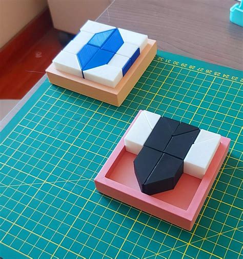 Archivo Stl Hiding Blocks Puzzle 3d Design 🧩・diseño Imprimible En 3d